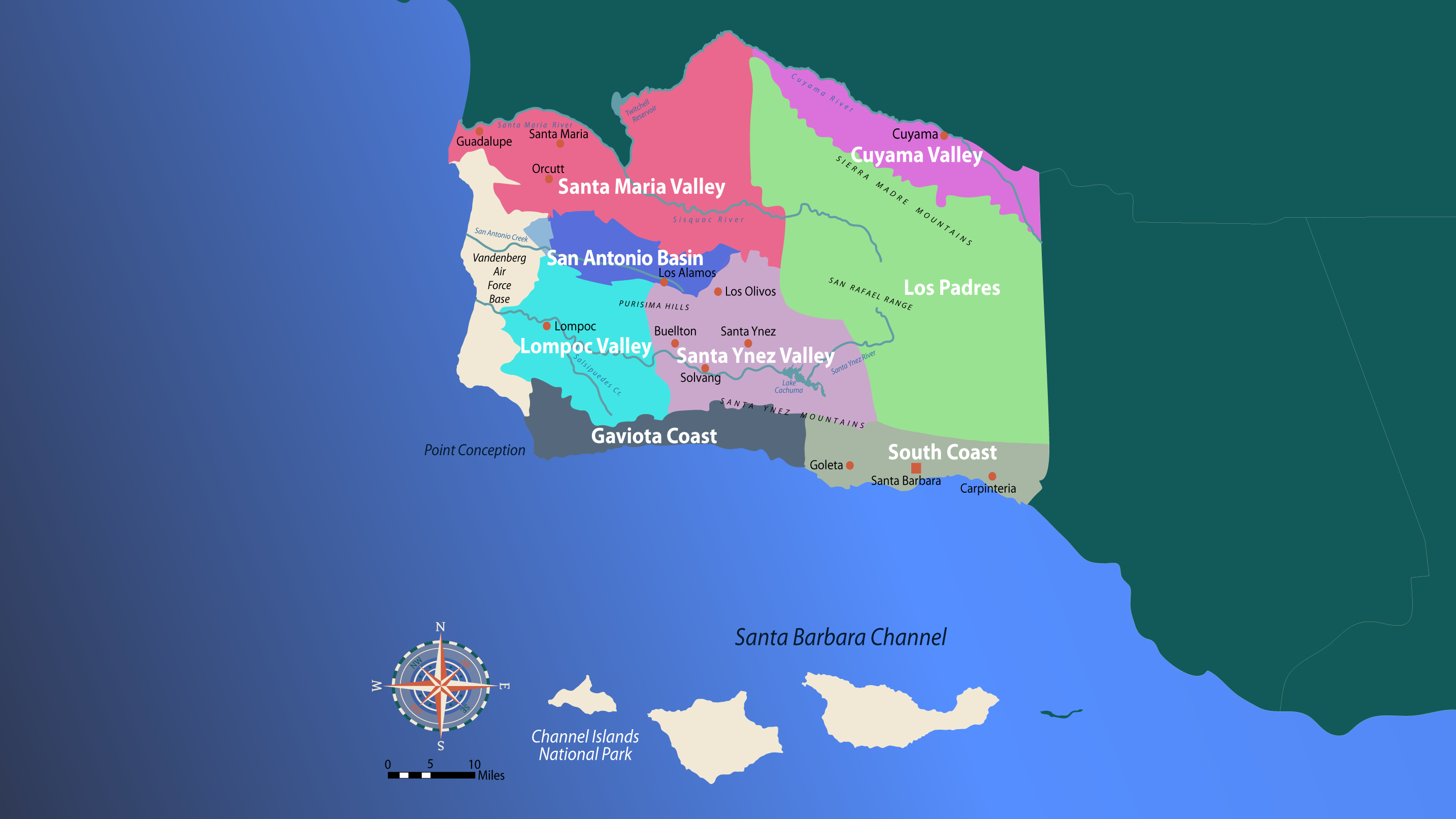 Santa-Barbara-County-map-2021 | Santa Barbara County Food Action Network